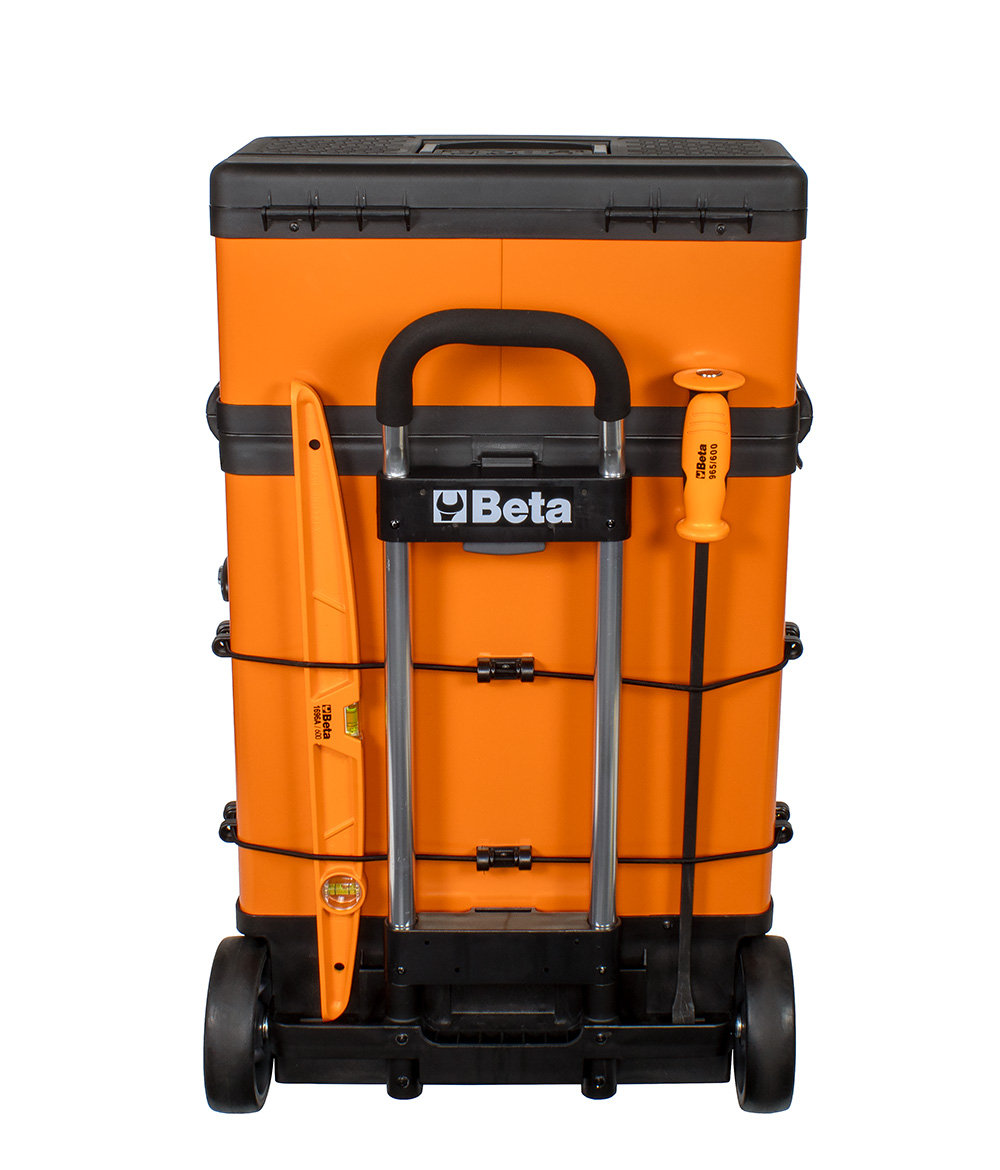 Beta C41H Two-Module Rolling Tool Chest, Detachable Tool Box, Telescopic Handles | Wayfair